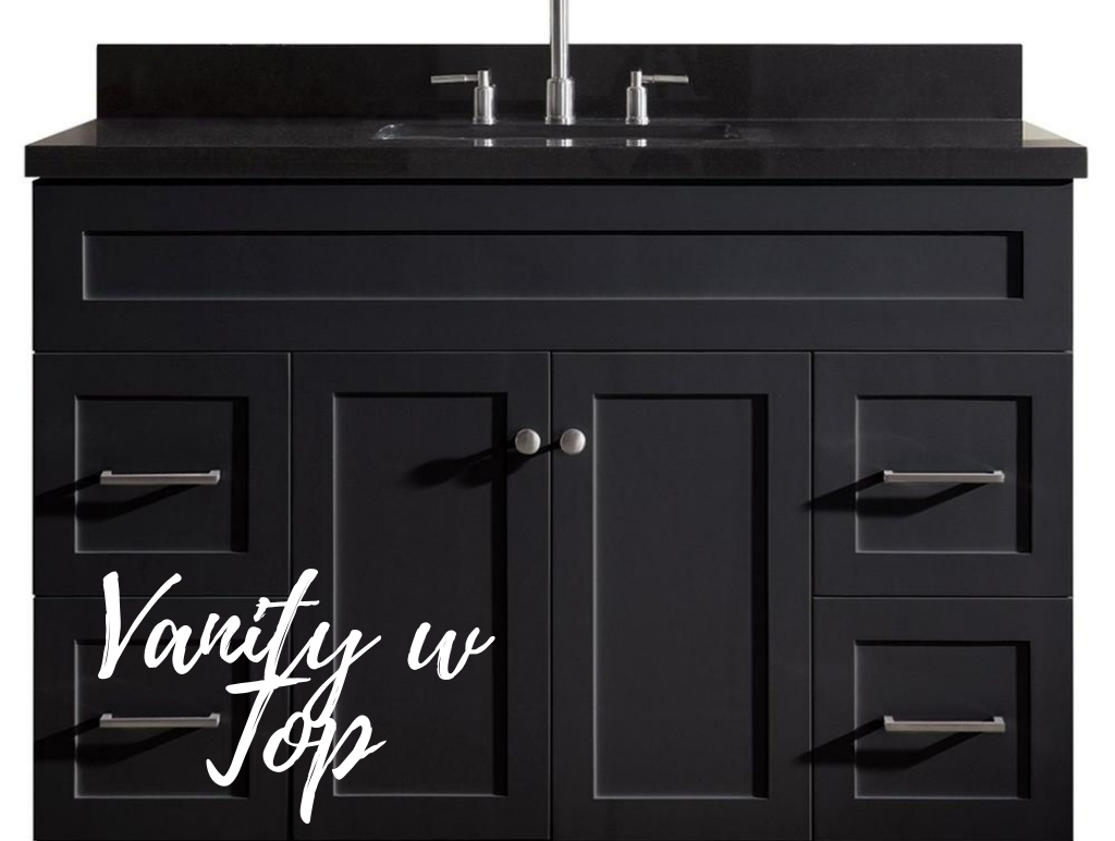Bathroom Vanities with Tops & Sinks | Luxe Bathroom Vanities